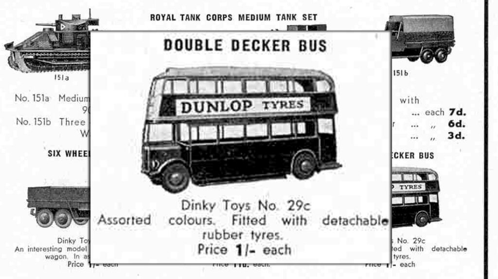 Dinky Toys 289 Routemaster Bus - Dinky Fans